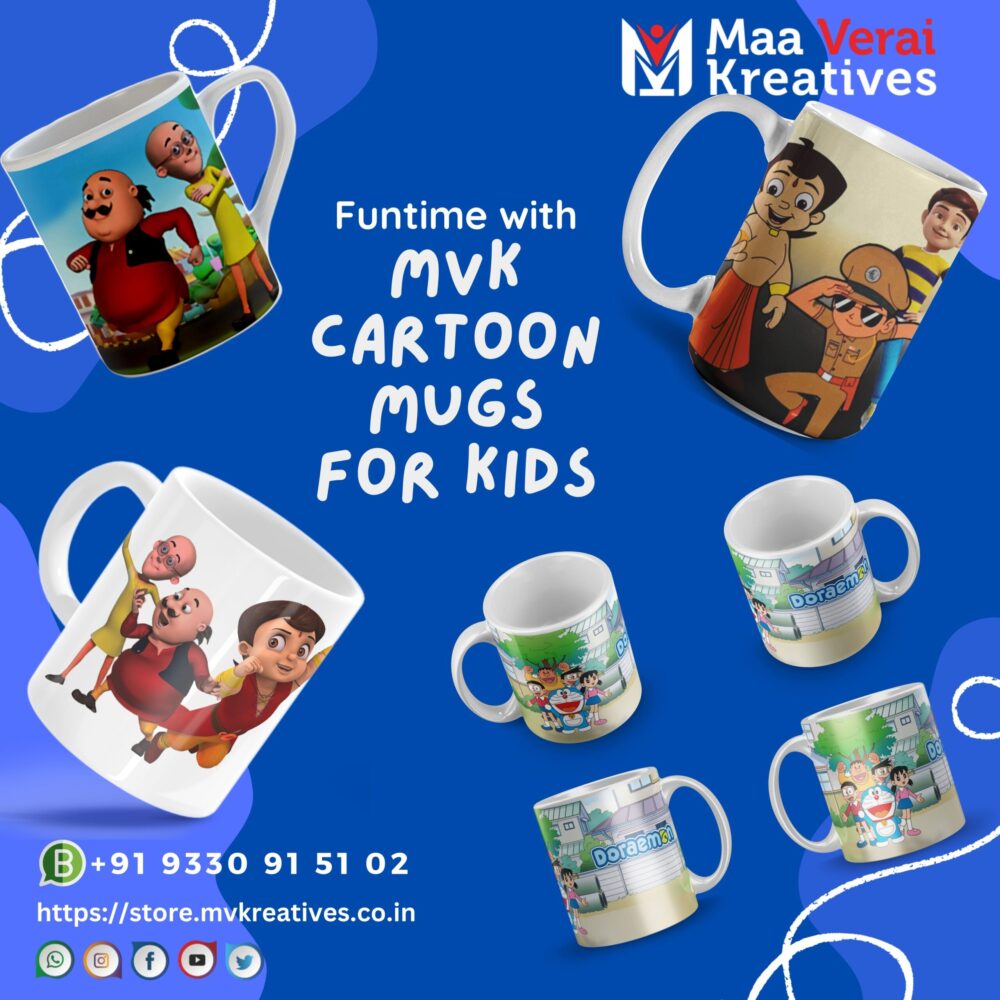 MVK Personalised Mugs for Kids – Maa Verai Kreatives Gifting